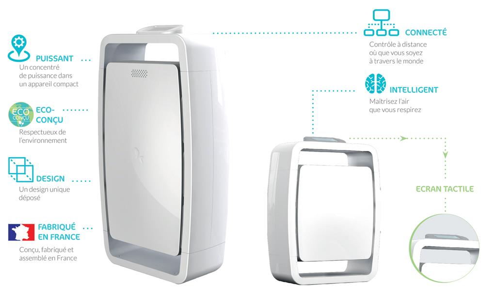 Eolis Air Manager, purificateur d'air professionnel